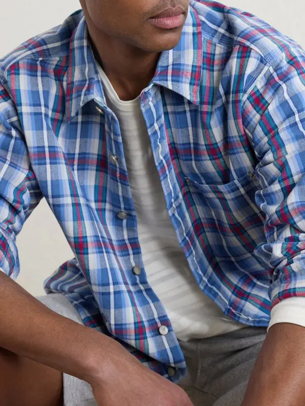 Aimé Leon Dore Checked Cotton-twill Shirt