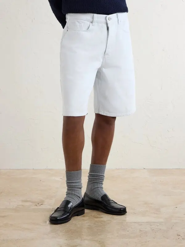 Aimé Leon Dore Straight-leg Denim Shorts