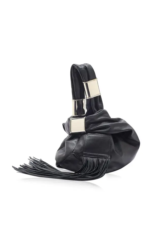 CURATORIA Leather Handheld Bag