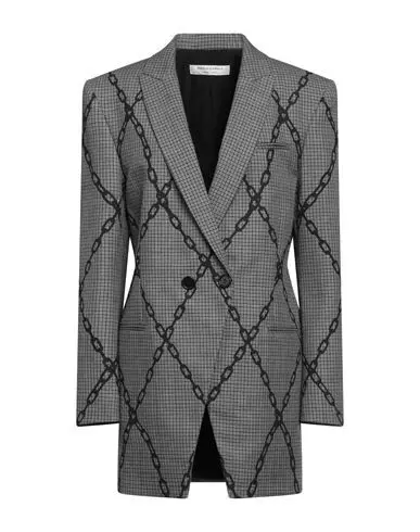 Philosophy Di Lorenzo Serafini Checked Wool Blazer - Grey