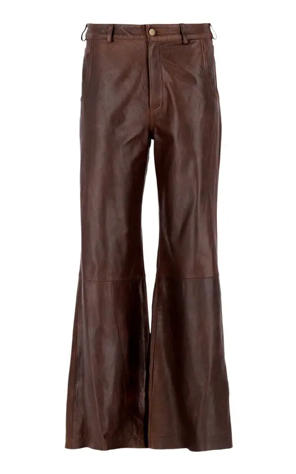 CURATORIA Rivero Leather Pants