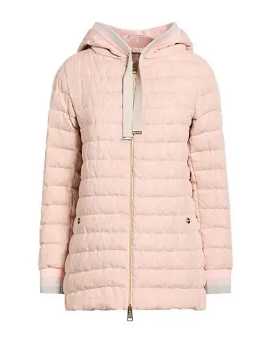 Herno Puffer Jacket With Hood - Pink
