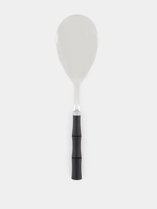 CAPDECO Byblos Bamboo Rice Server - Black