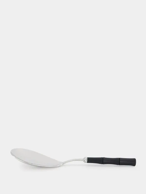 CAPDECO Byblos Bamboo Rice Server - Black