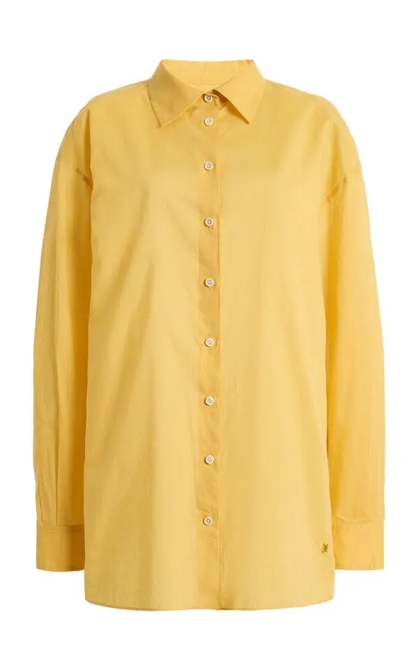 Eterne Lucien Cotton Shirt - Yellow