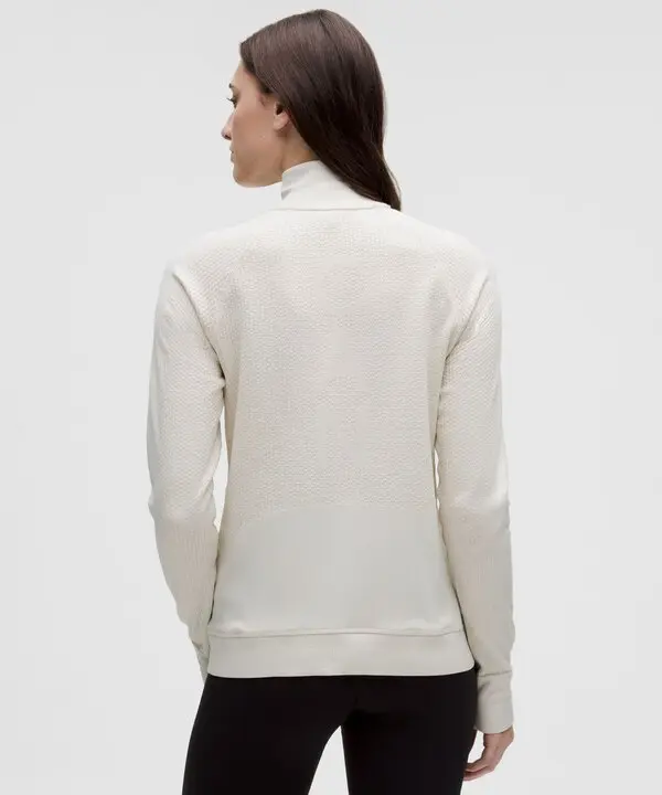 Lululemon Team Canada Engineered Warmth Half Zip - Beech White/beech White