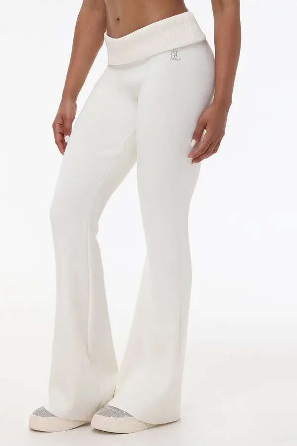 Juicy Couture Low-rise Knit Flare Pants