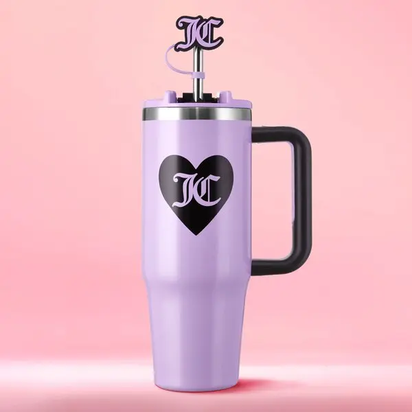 Juicy Couture Jetsetter Hydration Stainless Steel Tumbler - Lavender