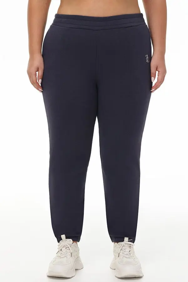 Juicy Couture Plus-size Fleece Sweatpants - Titanium