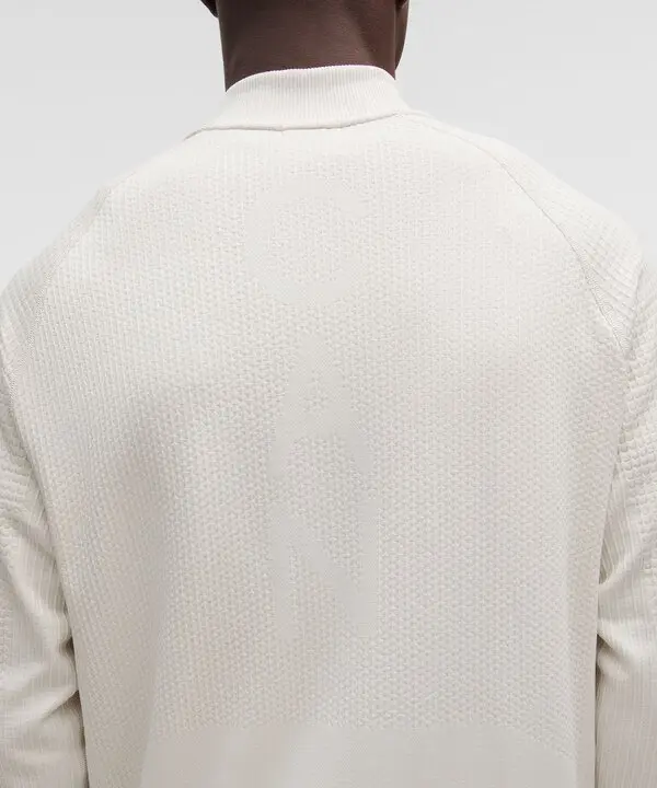 Lululemon Team Canada Engineered Warmth Half Zip - Beech White/beech White