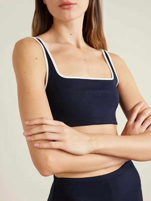 Auralee Wool-blend Jersey Bikini