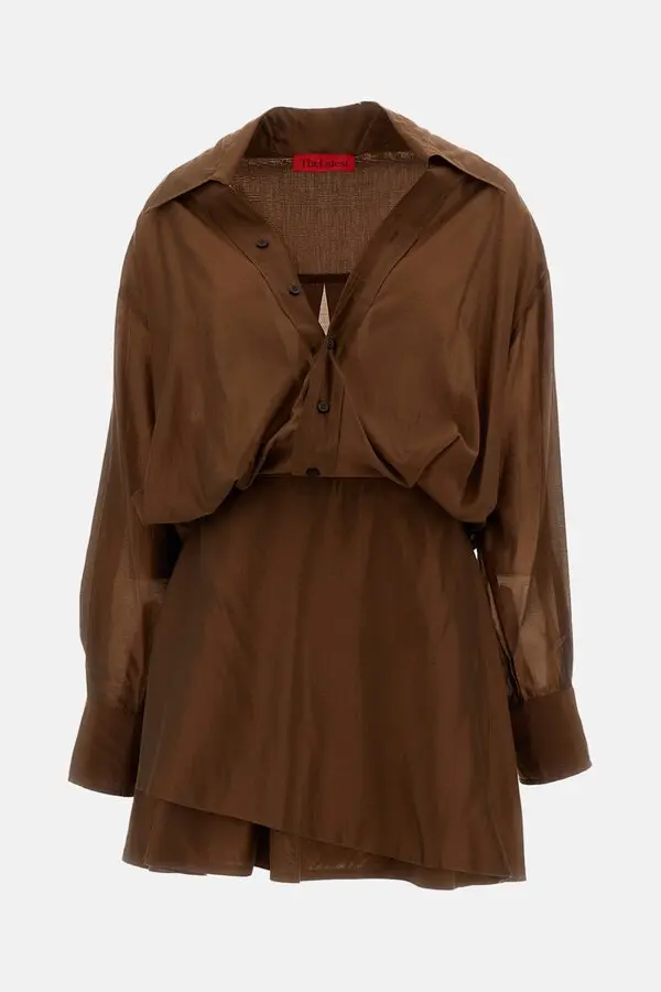 THELATEST Denise Mini Shirt Dress
