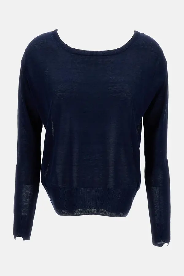 BIFFI Long-sleeve Top - Blue