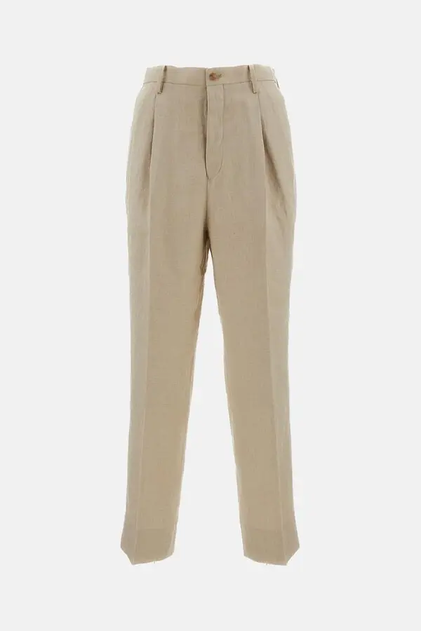 KAPTAIN SUNSHINE Straight-leg Trousers - Beige