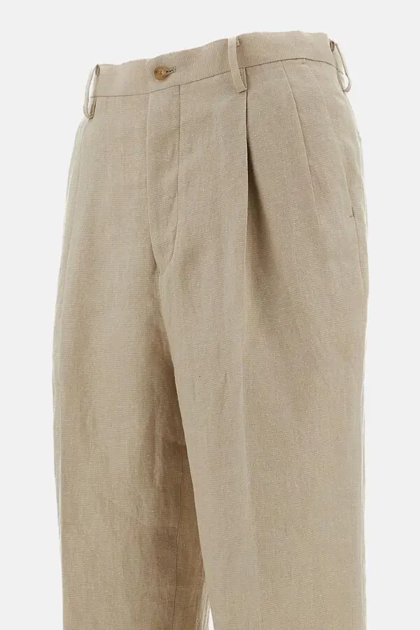 KAPTAIN SUNSHINE Straight-leg Trousers - Beige