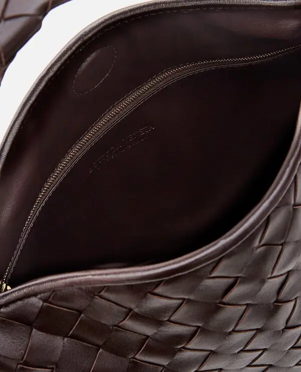 Bottega Veneta Small Hop Hobo Shoulder Bag - Brown