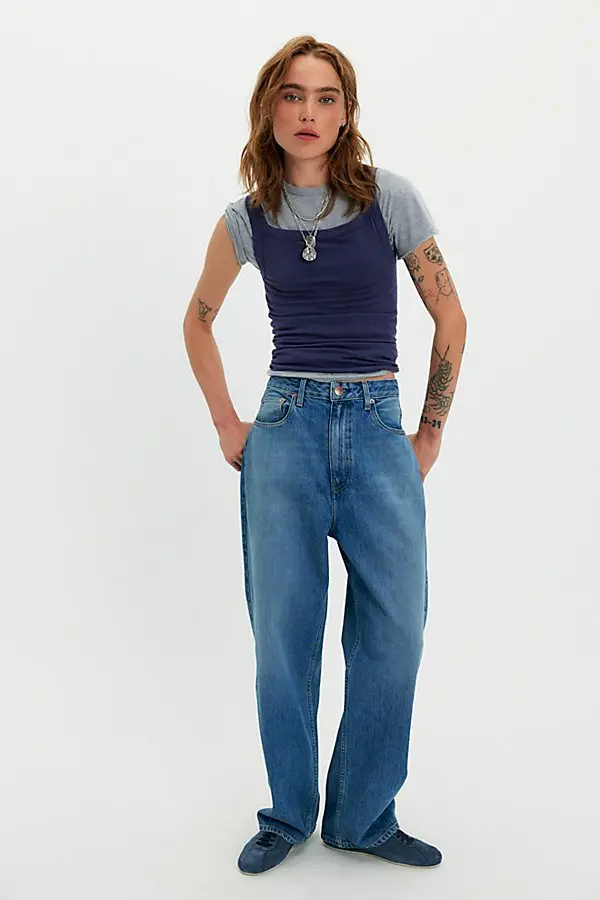 RED CARD TOKYO Dakota Baggy Jeans - Nevada
