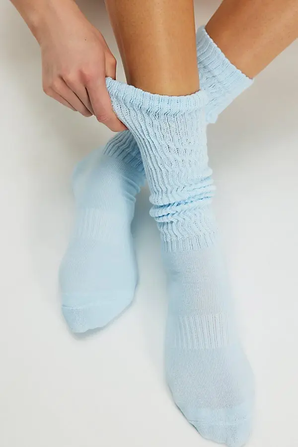 SOULS. Cloud Pilates Socks - Baby Blue