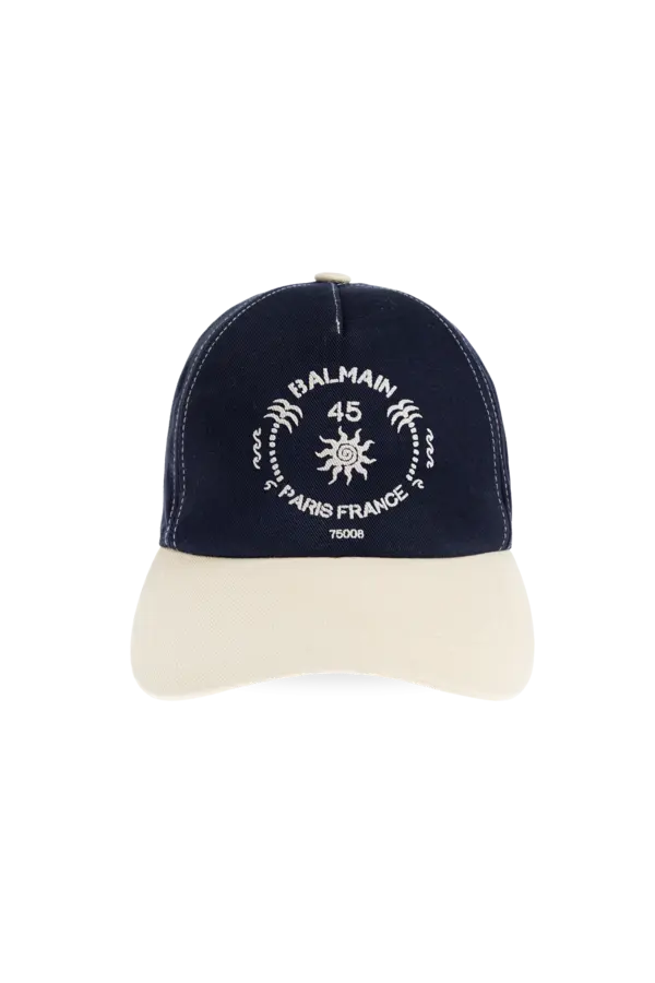 Balmain Baseball Cap - Navy Blue