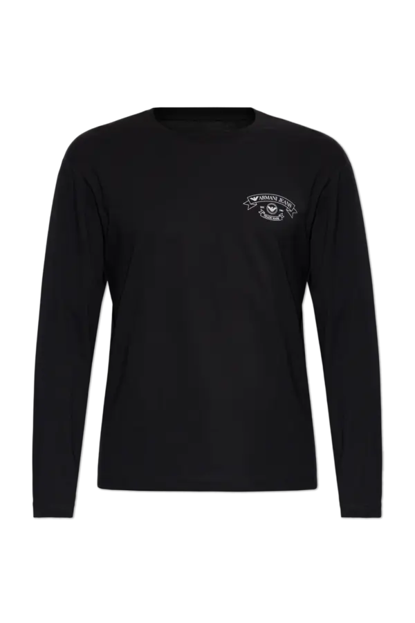Emporio Armani Long Sleeve T-shirt - Black