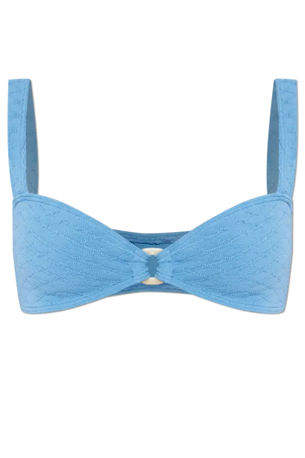 Bond Eye Delphi Bandeau Bikini Top - Blue
