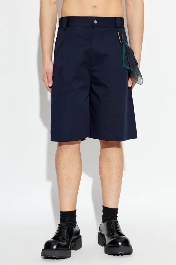 DARKPARK Cotton Shorts - Navy Blue