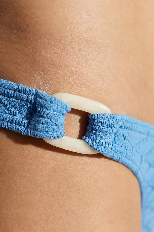 Bond Eye Scene Bikini Bottom - Blue