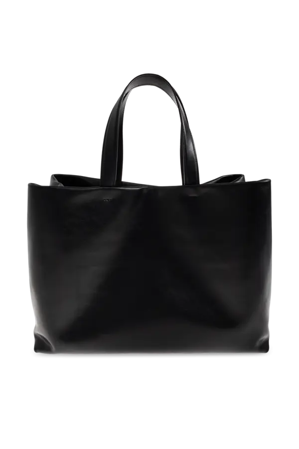 Emporio Armani Leather Shopper Bag