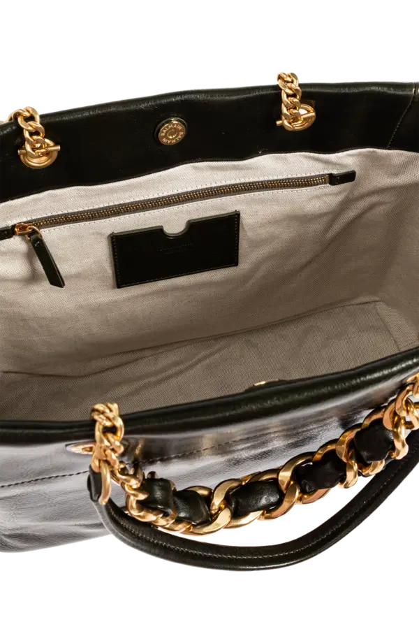 Balmain 1945 Soft Shopper Bag - Green
