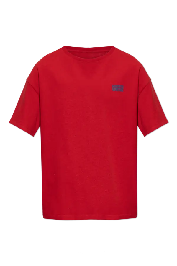 American Vintage T-shirt With Printed Logo