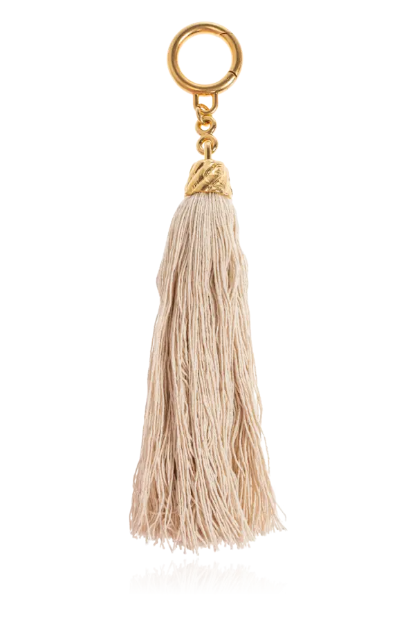 Balmain Bag Keychain - Beige