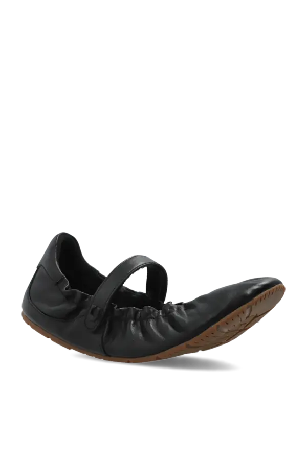 COACH Leather Ballet Flats