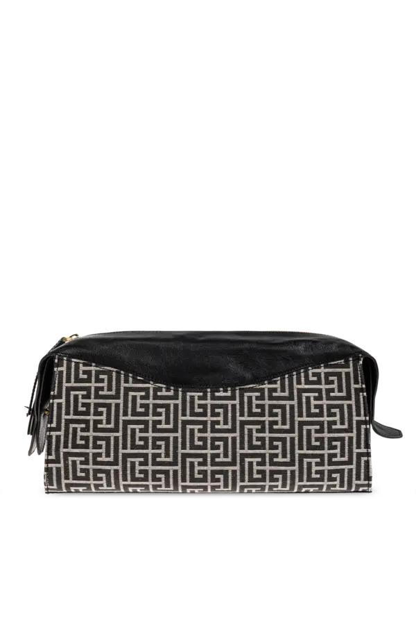 Balmain Shoulder Bag With Geometric Pattern