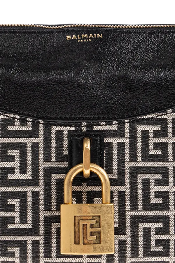 Balmain Shoulder Bag With Geometric Pattern