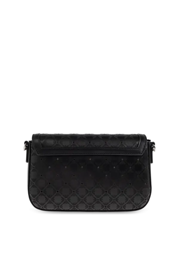 Emporio Armani Geometric Monogram Stitching Shoulder Bag