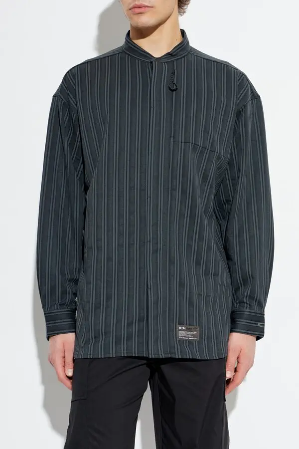 Oakley Striped Shirt - Grey