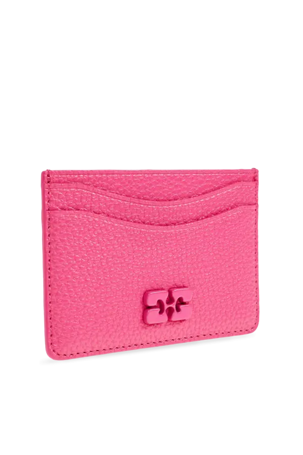 GANNI Card Case - Pink