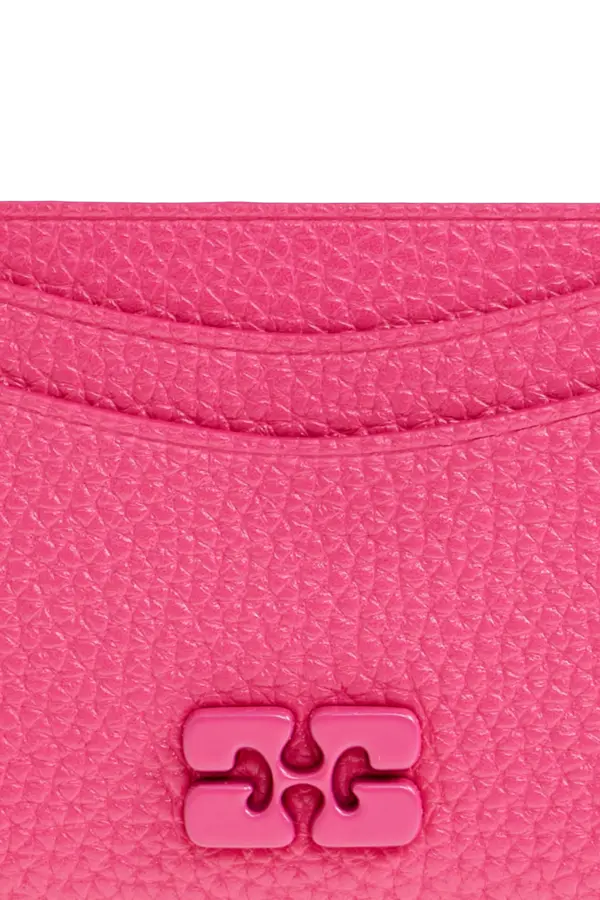 GANNI Card Case - Pink