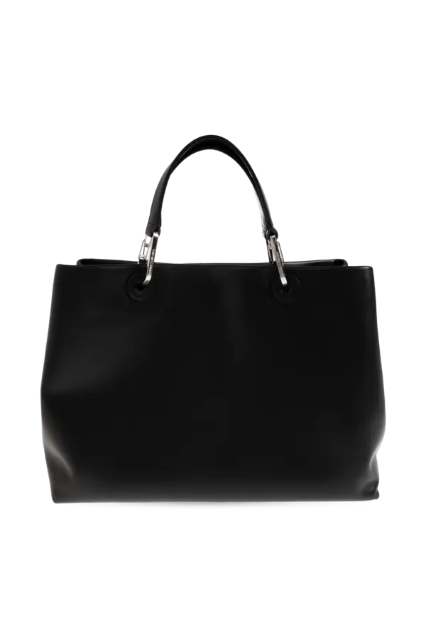 Emporio Armani Leather Shopper Bag
