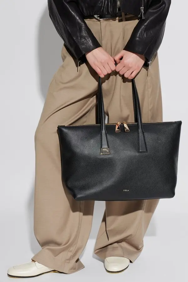 Furla Large Shopper Bag - Black