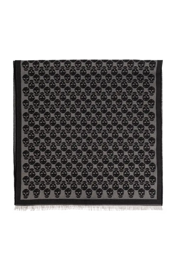 Alexander McQueen Scarf With A Distinctive Skull Motif