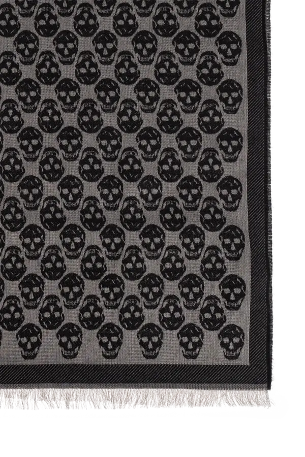 Alexander McQueen Scarf With A Distinctive Skull Motif