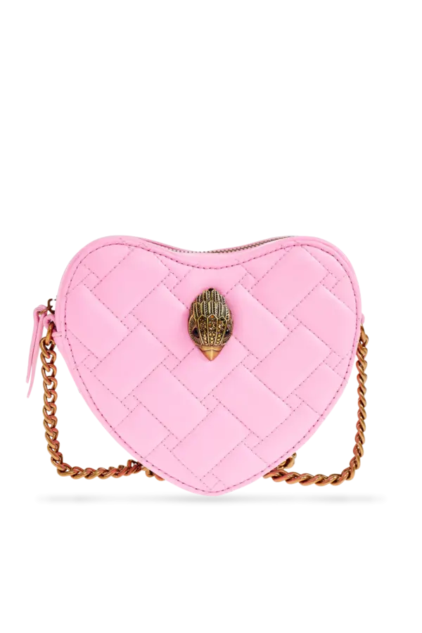 Kurt Geiger Kensington Heart Shoulder Bag - Pink