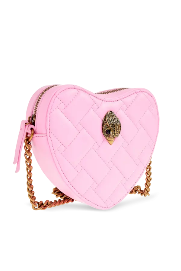 Kurt Geiger Kensington Heart Shoulder Bag - Pink
