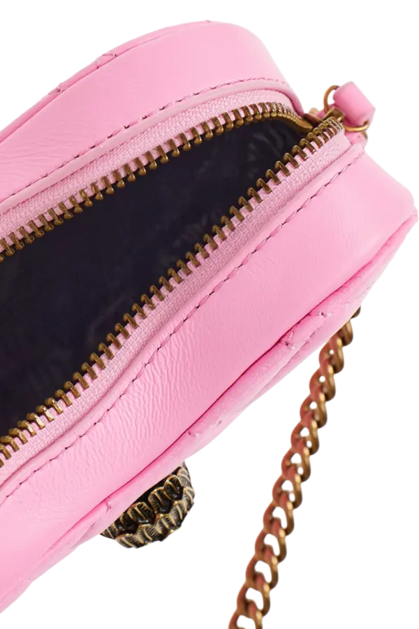 Kurt Geiger Kensington Heart Shoulder Bag - Pink