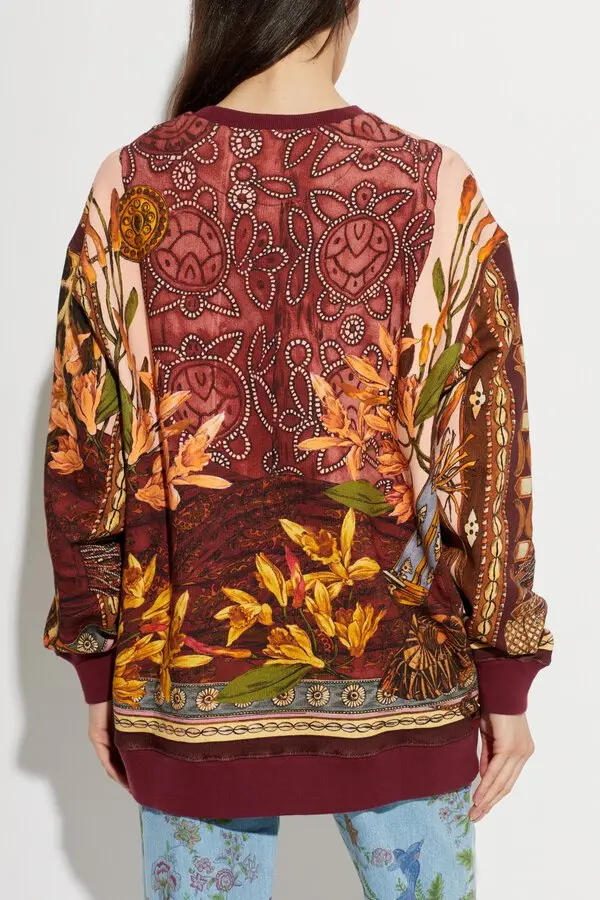 Etro Patterned Crewneck Sweatshirt - Multicolour