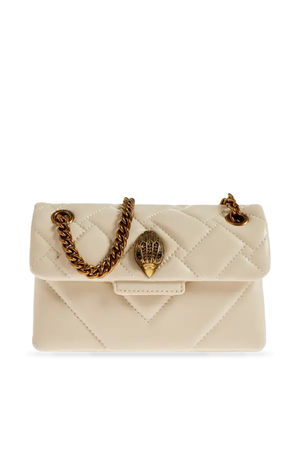 Kurt Geiger Wallet On A Chain ‘kensington 17 - Cream