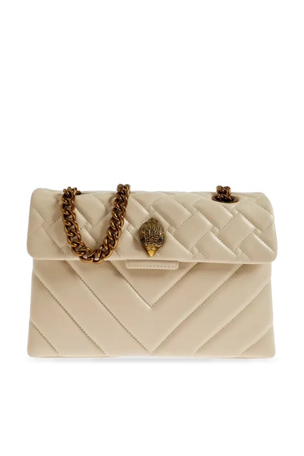Kurt Geiger Kensington Shoulder Bag - Cream