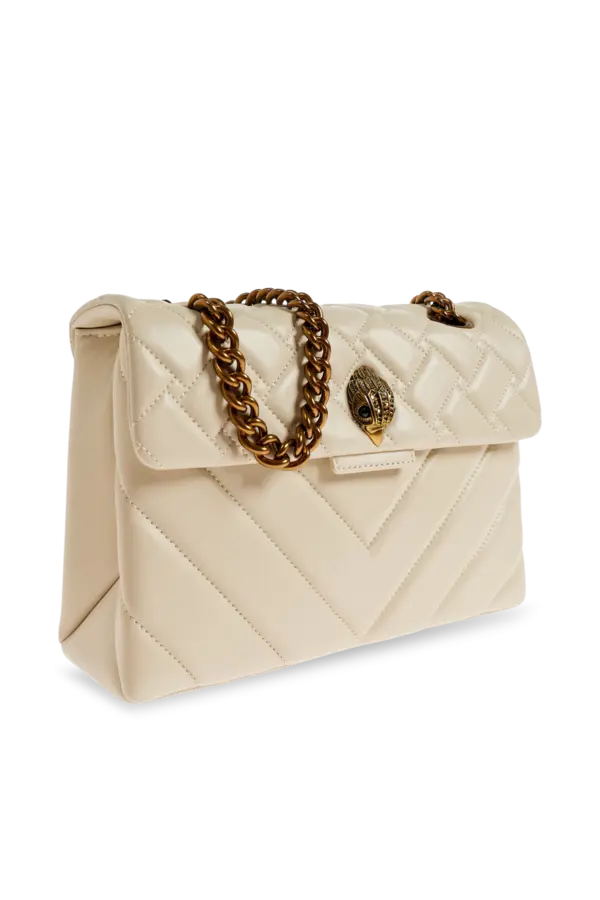 Kurt Geiger Kensington Shoulder Bag - Cream