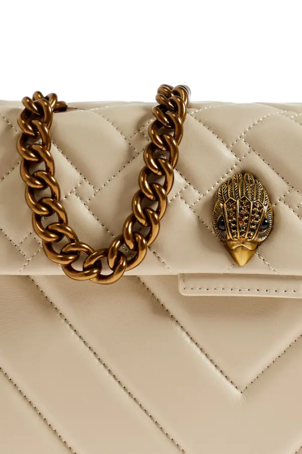 Kurt Geiger Kensington Shoulder Bag - Cream